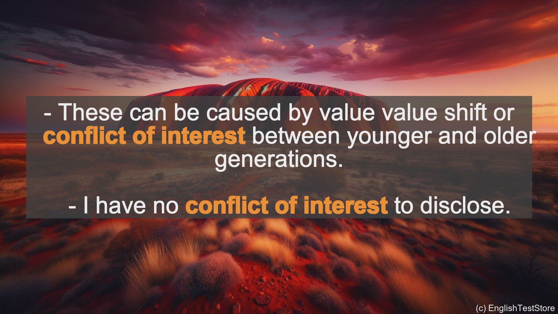 Conflict Of Interest In Sentences - Examples Of Conflict Of Interest In ...