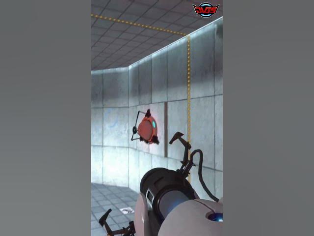 Mind-Bending Portal Physics! Can YOU Solve This Puzzle? Portal #shorts