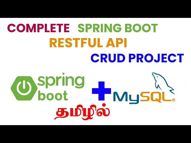 Complete SpringBoot RESTful API CRUD Projec... | Open Video