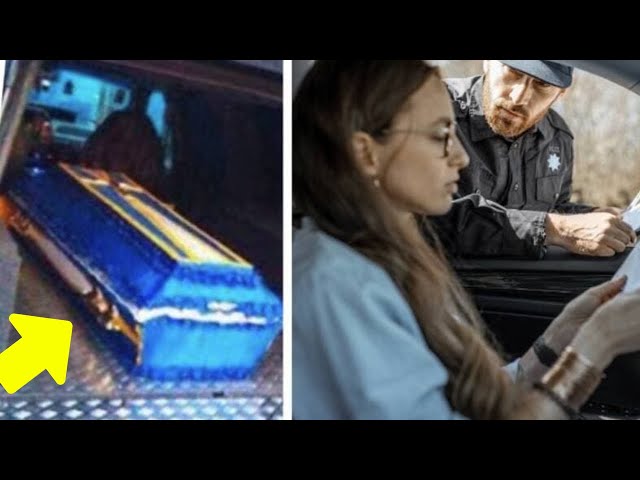 Officer Asked Woman To Open Coffin In Trunk ... | Open Video