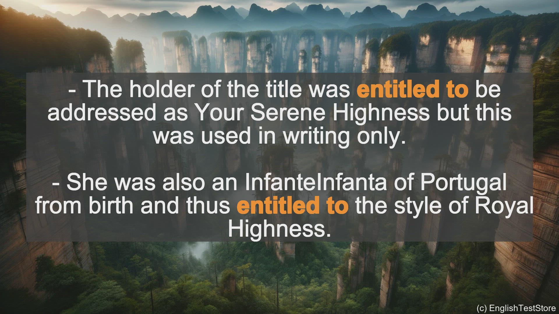 Entitled To In Sentences - Examples Of Entitled To In Sentences