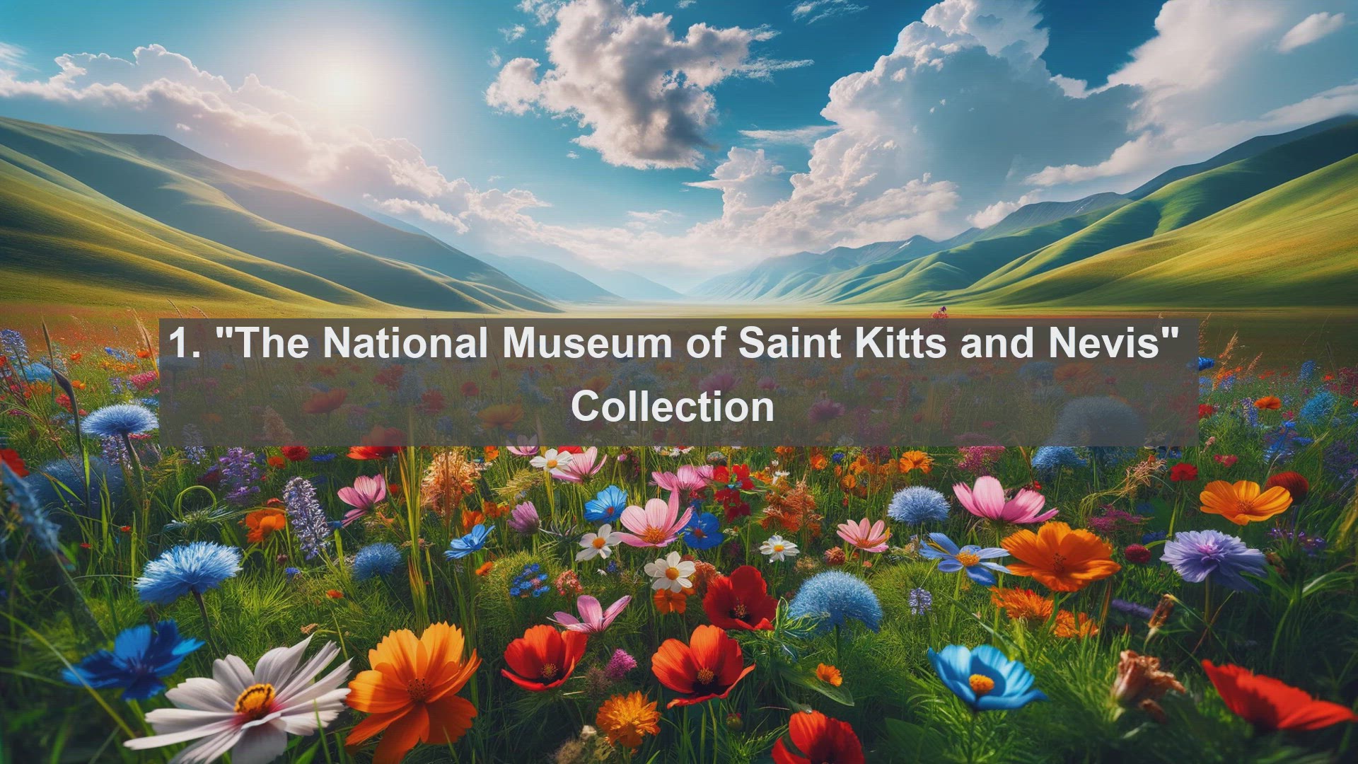 Exploring the Artistic Heritage of Saint Kit... | Open Video