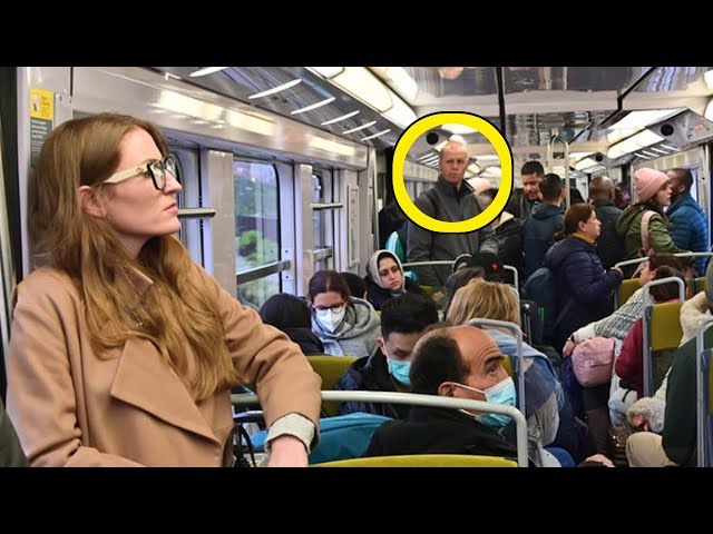 Man Keeps Staring at Woman – She Bursts Into... | Open Video