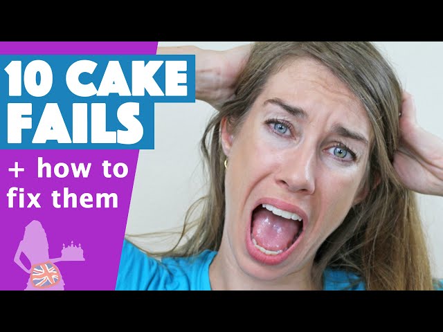 10 Cake FAILS and How to Fix Them | Open Video