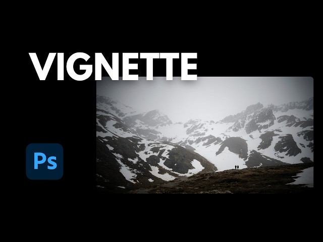 How to Add a Vignette Effect to a Photo in P... | Open Video