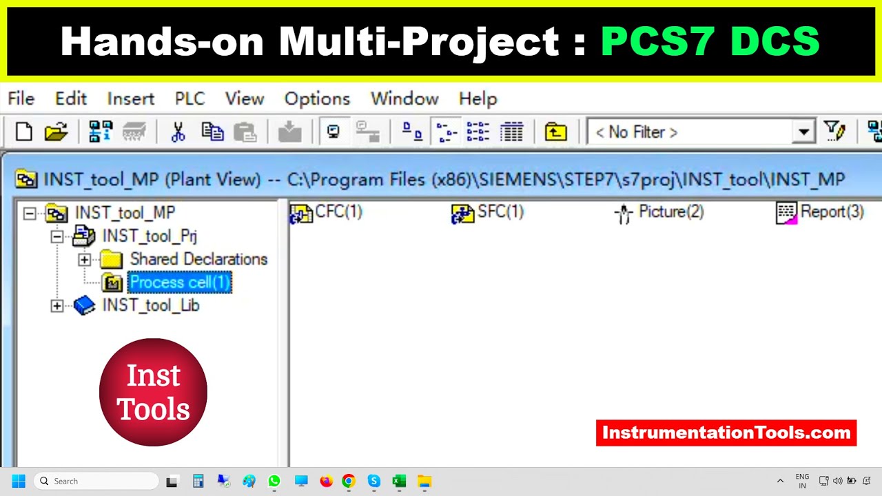 Hands-on Multi-Project : SIMATIC PCS7 DCS Tu... | Open Video