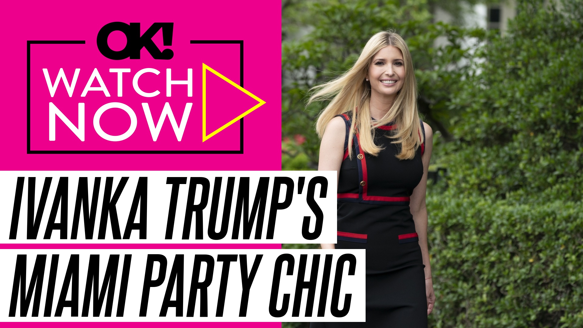 Ivanka Trump Flaunts Her Toned Midriff as Sh... | Open Video