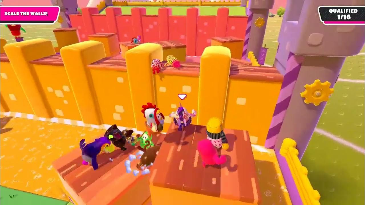Fall Guys Gameplay Free To Use 4 | Open Video