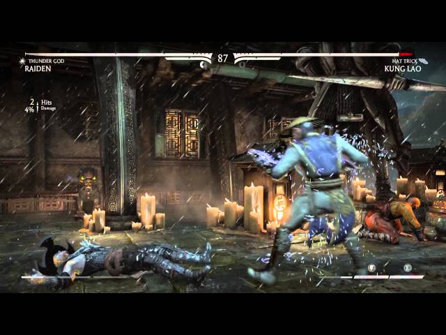 Mortal Kombat X - Chapter 10 Raiden: Raiden (Thunder God) vs Kung Lao ...