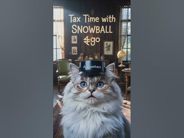 Snowball the Cat Solves Tax Problems! | Open Video