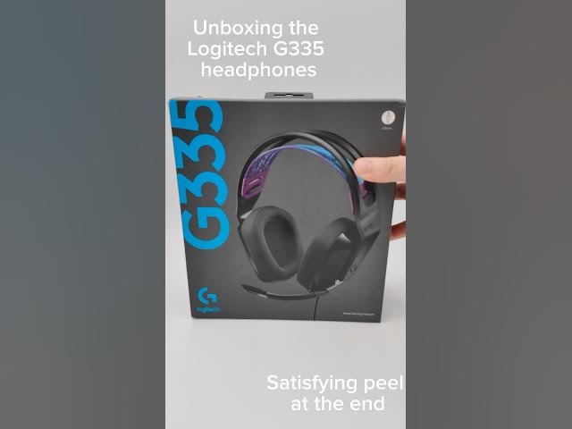 Unboxing the Logitech G355 Headphones Lightweight, comfortable and ...
