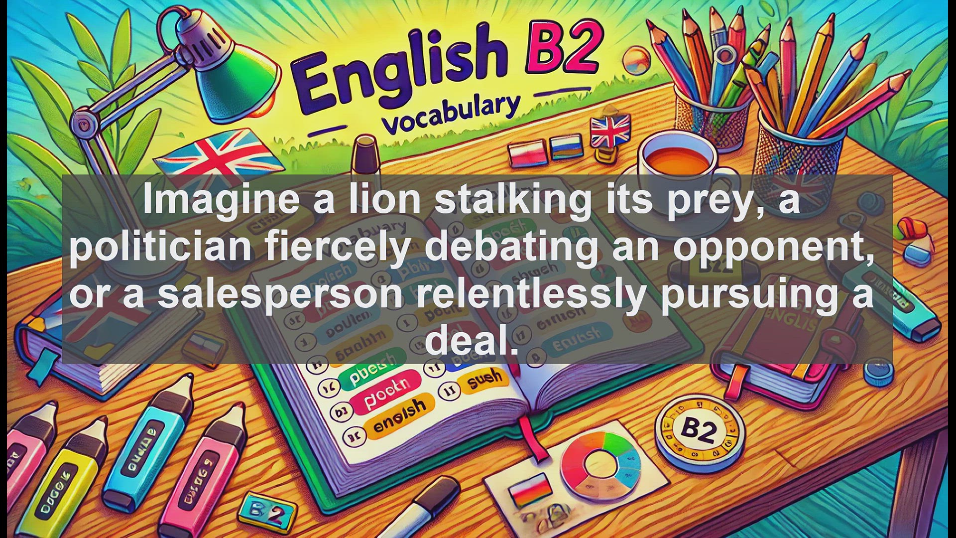 1500 Must Know CEFR B2 Vocabulary - Understanding ’Aggressive’: From ...