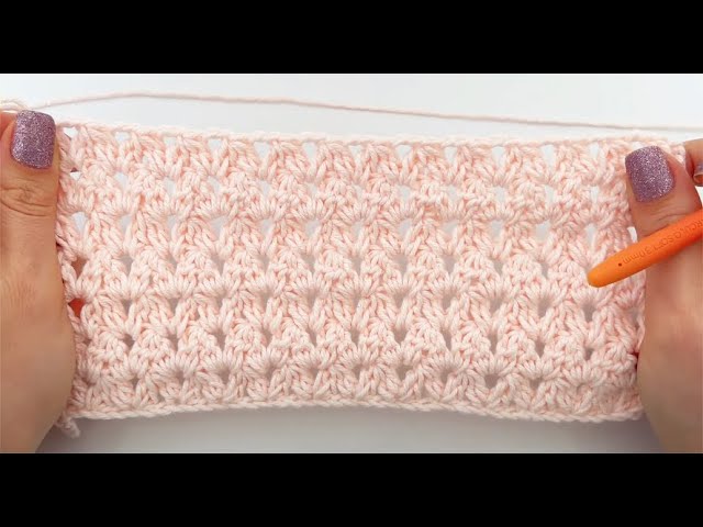 Easy V Stitch Patterns for Beginners: Let ... | Open Video