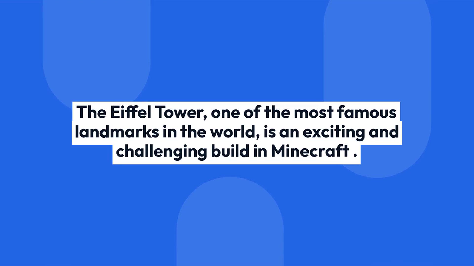 Minecraft_Eiffel_Tower_Build_Guide | Open Video