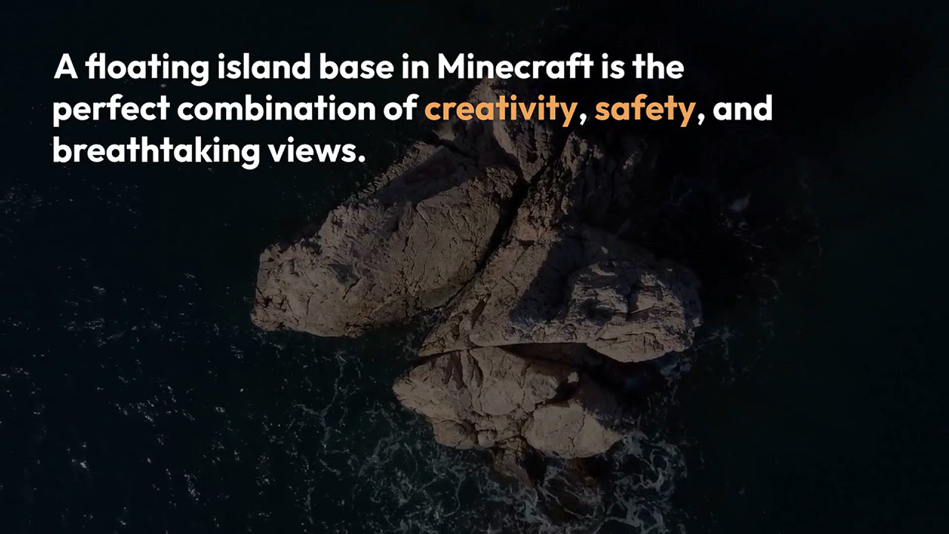 Create_Your_Floating_Island_Base | Open Video