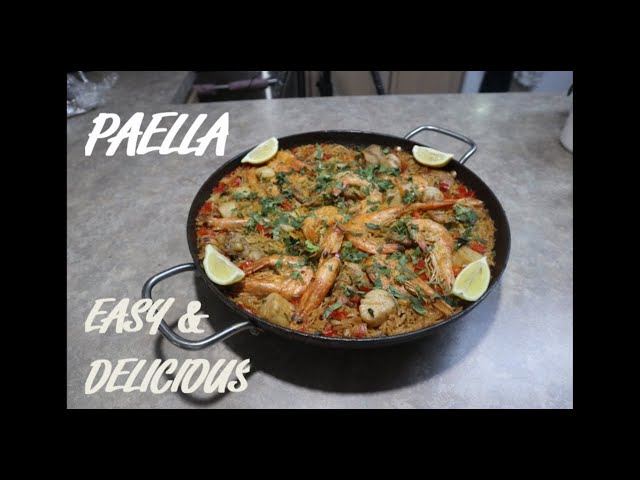 Filipino Spanish PAELLA. Lutong Pinas TV. Easy & Delicious Filipino ...
