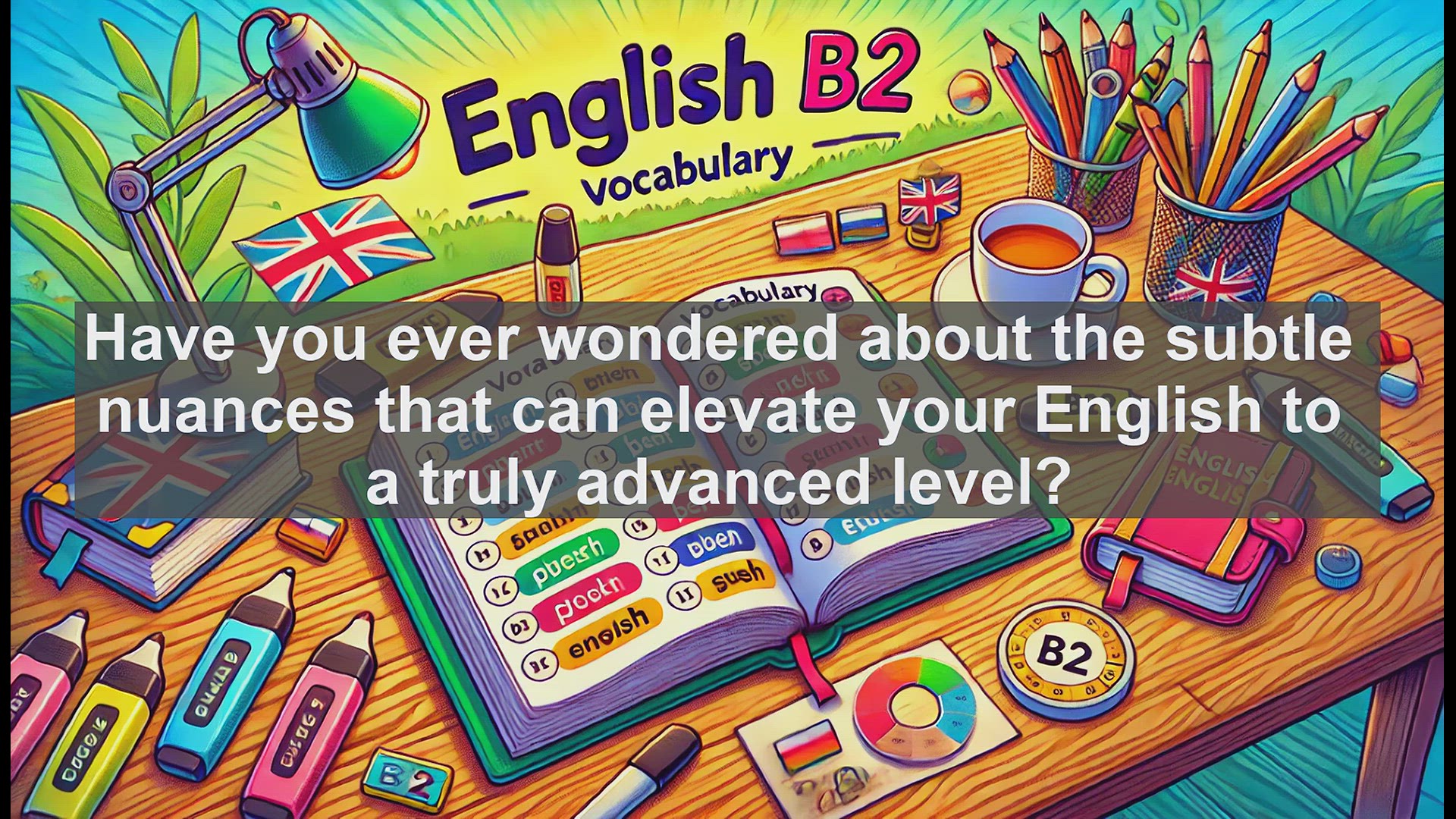 1500 Must Know CEFR B2 Vocabulary - Masterin... | Open Video