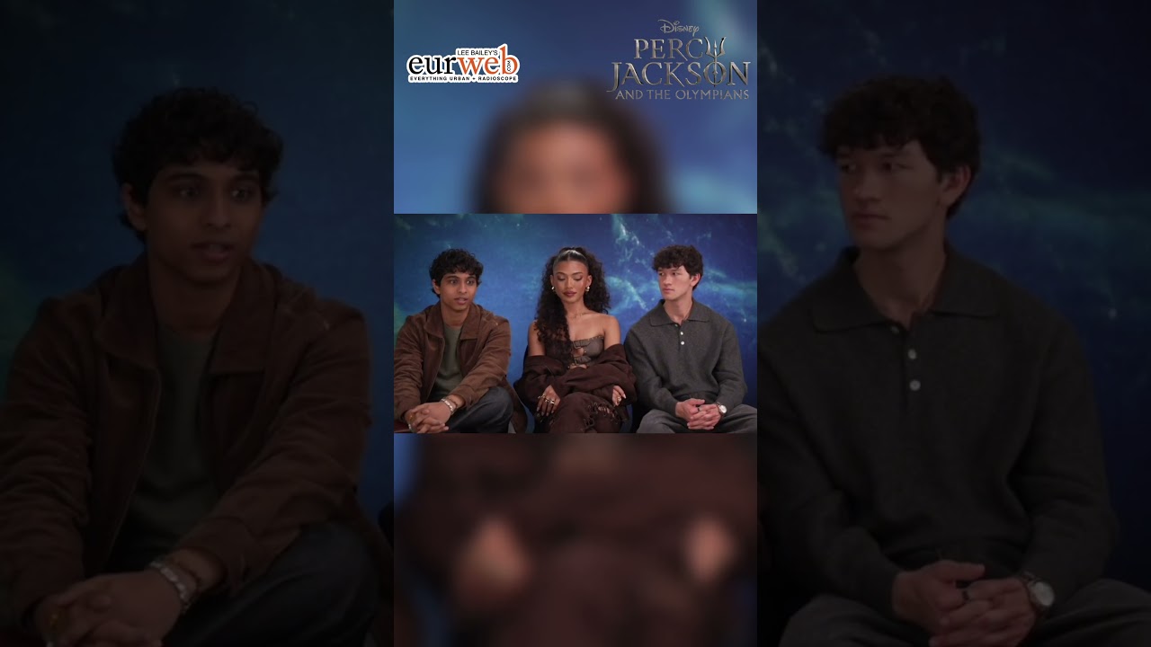 Percy Jackson Season 2 Cast Interview | Aryan Simhadri, Dior Goodjohn ...