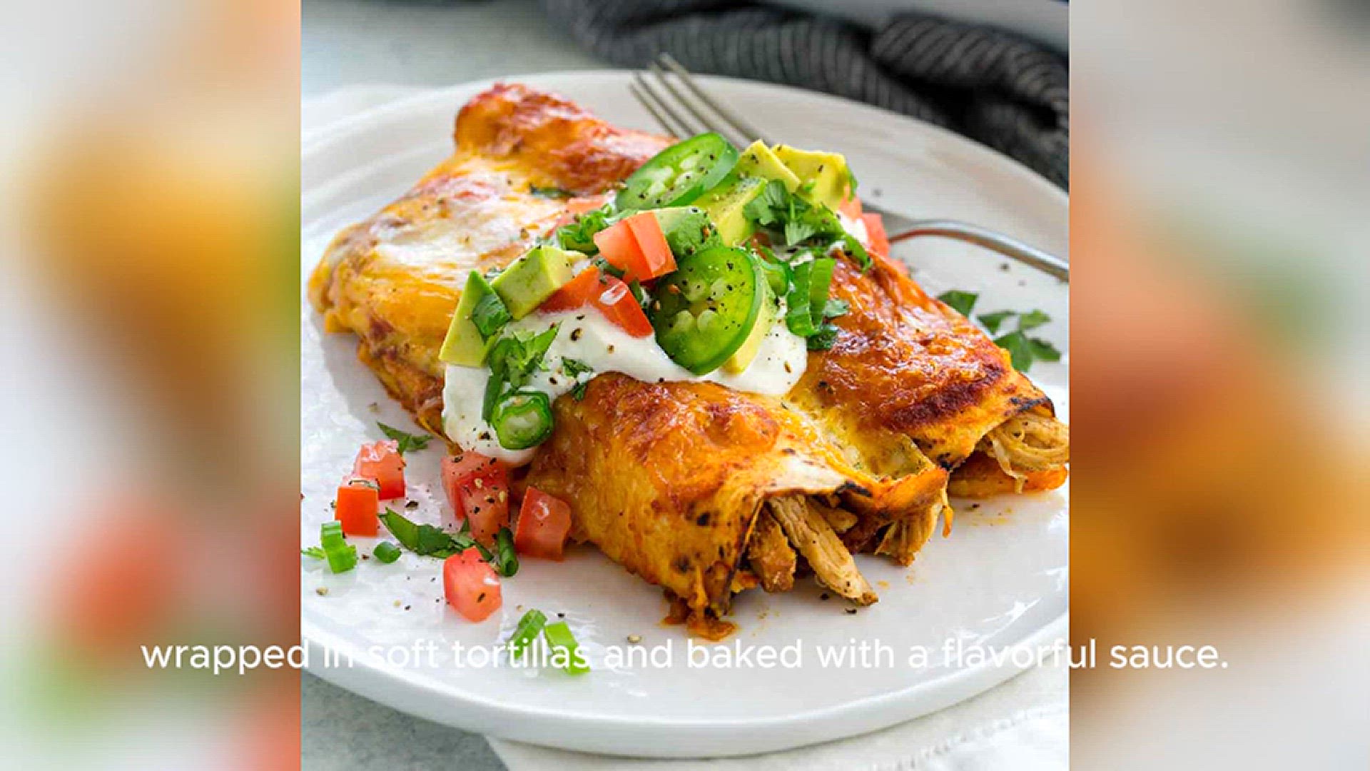 Chicken Enchiladas | Open Video