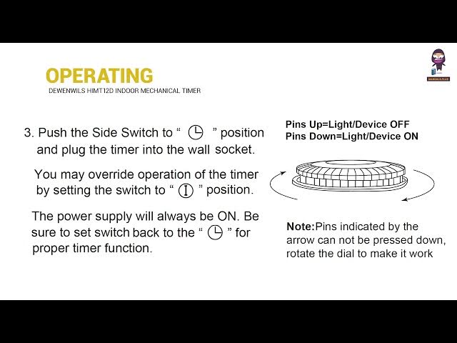 How to Use the Dewenwils HIMT12D Indoor Mechanical Timer: A Complete ...