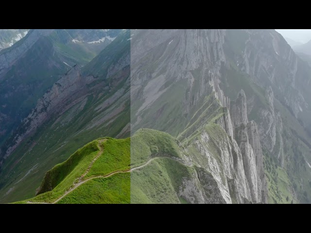 Cinematic LUTs Aerial Drone LUTs Video Demo | Open Video