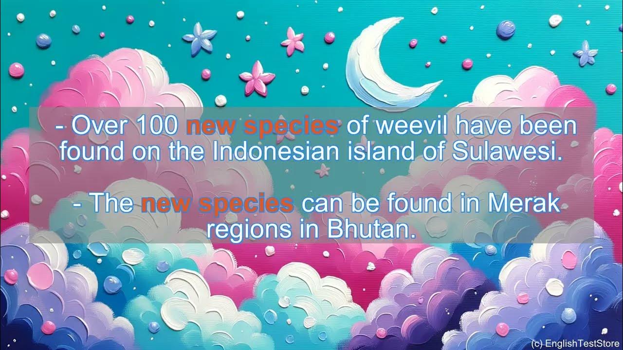 New Species In Sentences Example Of New Sp... | Open Video