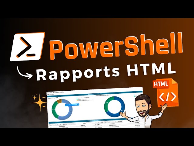 Créez des rapports HTML pro avec PowerShell | Open Video