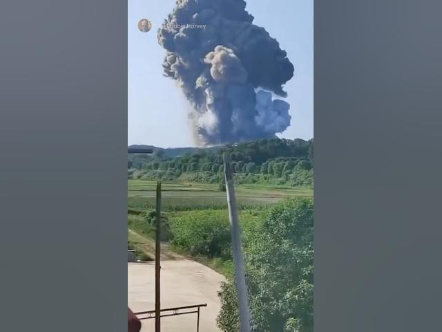 China Firework Factory Explosion | Open Video