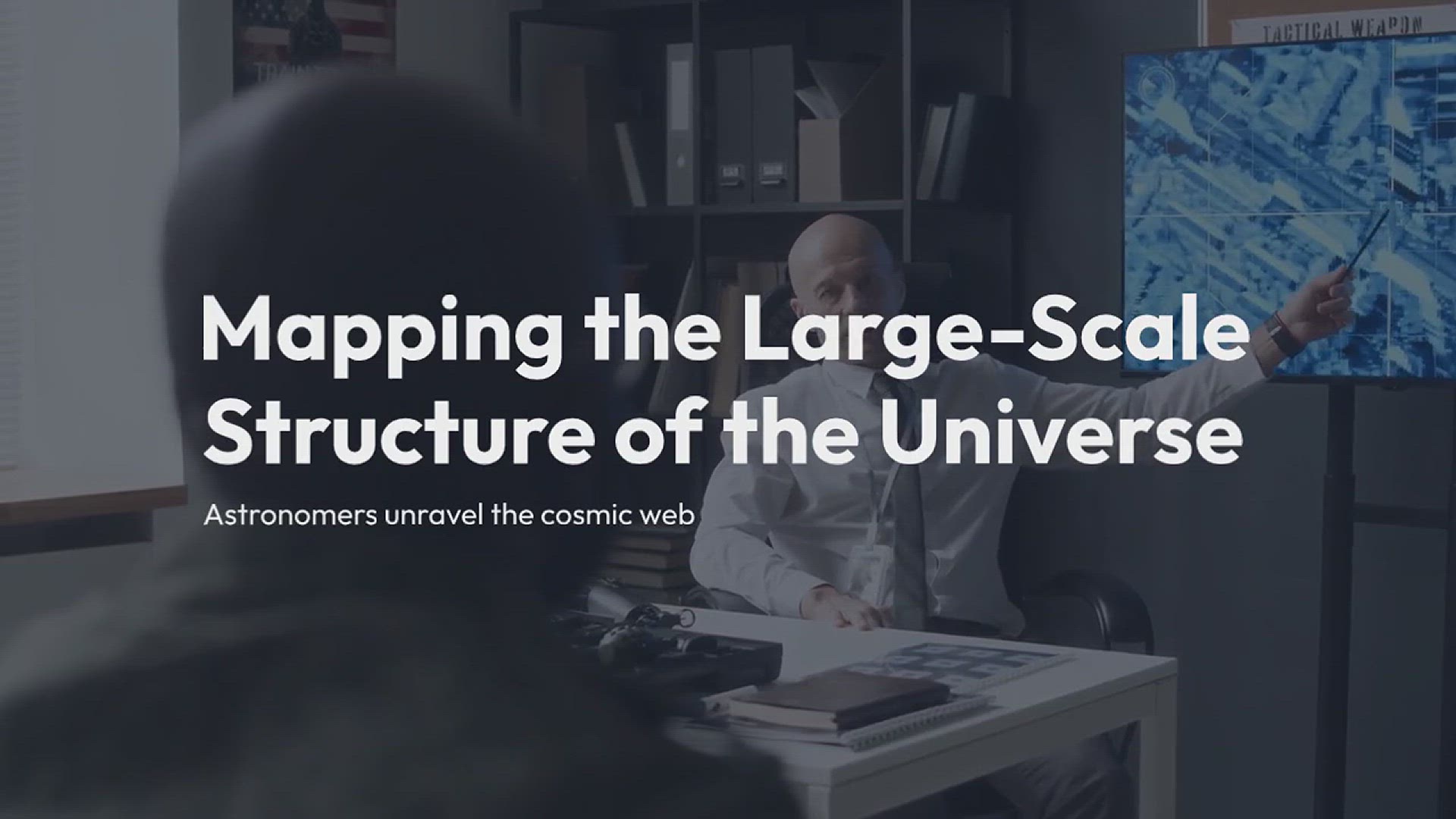 Mapping the large-scale structure of the universe