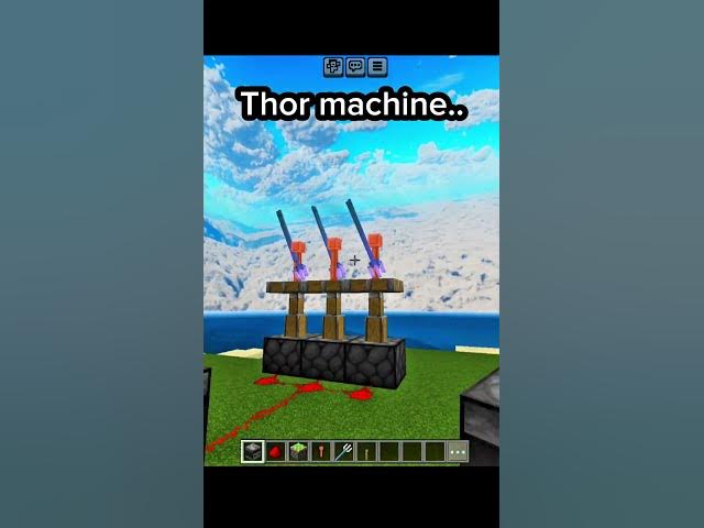 Minecraft lightning machine #minecraft #shorts | Open Video