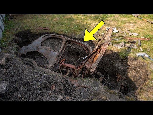 Couple Discovers Buried Car in Backyard – On... | Open Video