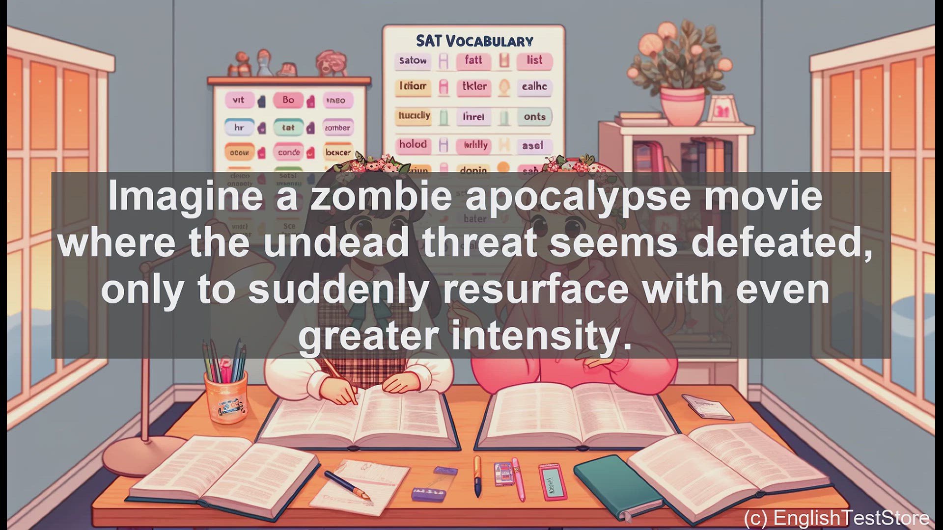 5000 Must Know SAT Vocabulary - Recrudescent... | Open Video