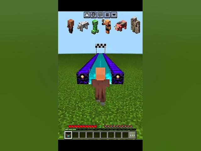 Minecraft mobs Vs fire (world smallest violi... | Open Video