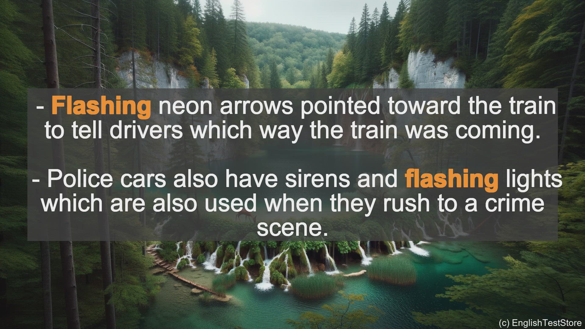 Flashing In Sentences - Examples Of Flashing In Sentences