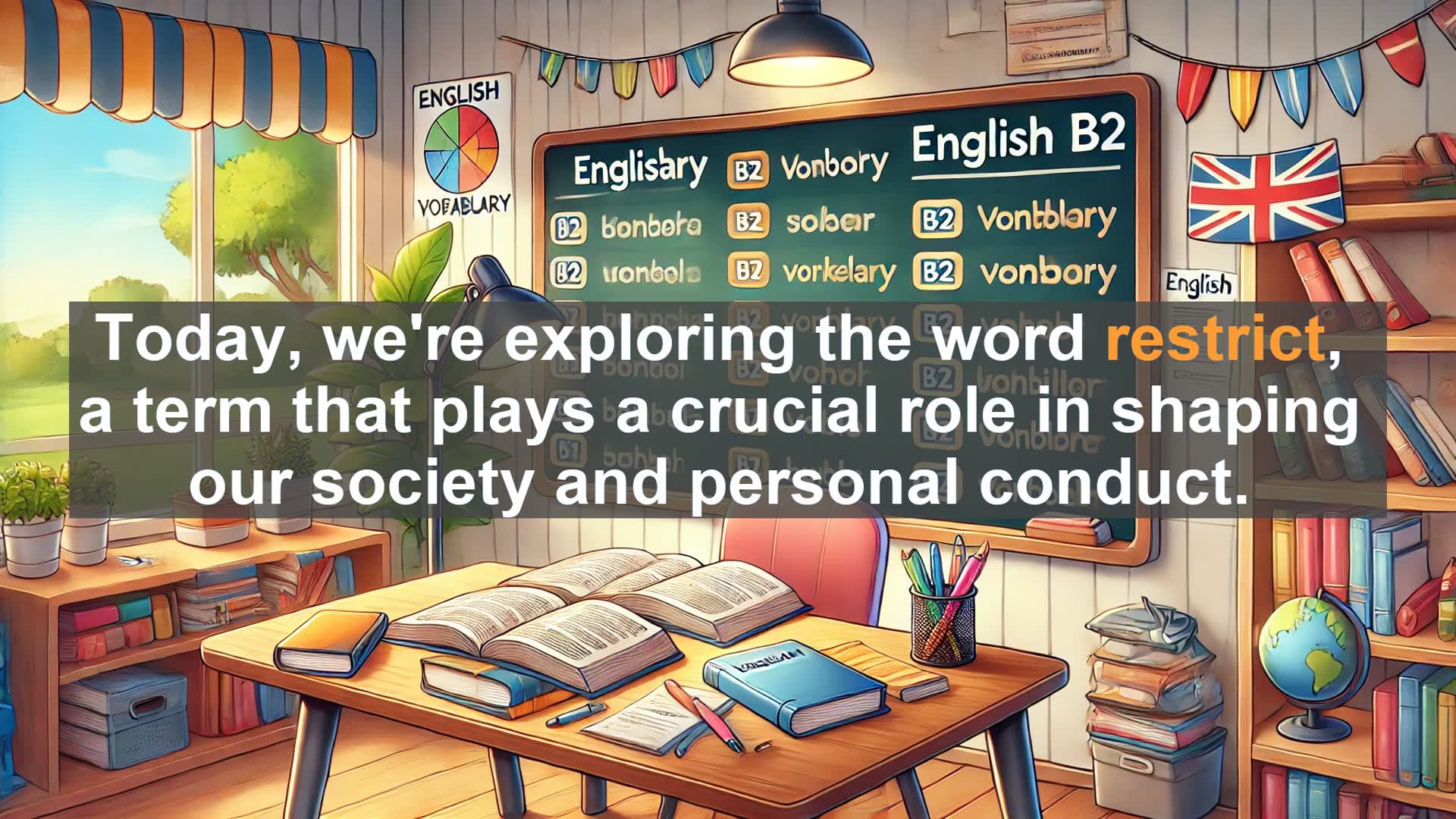 1500 Must Know CEFR B2 Vocabulary - Understanding ’Restrict’: Meaning ...