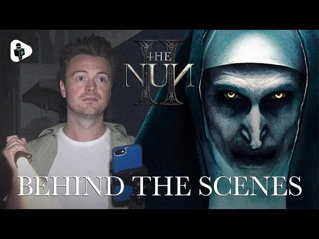 The Nun 2 EXCLUSIVE Behind The Scenes LOCATION TOUR 😱 | The Conjuring ...