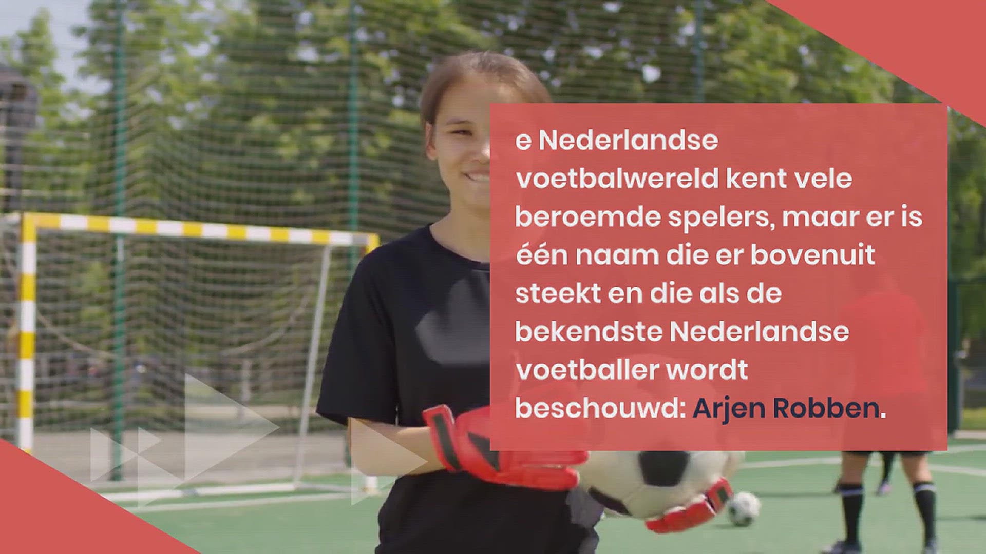De vrouw van de bekendste Nederlandse voetballer: | Open Video