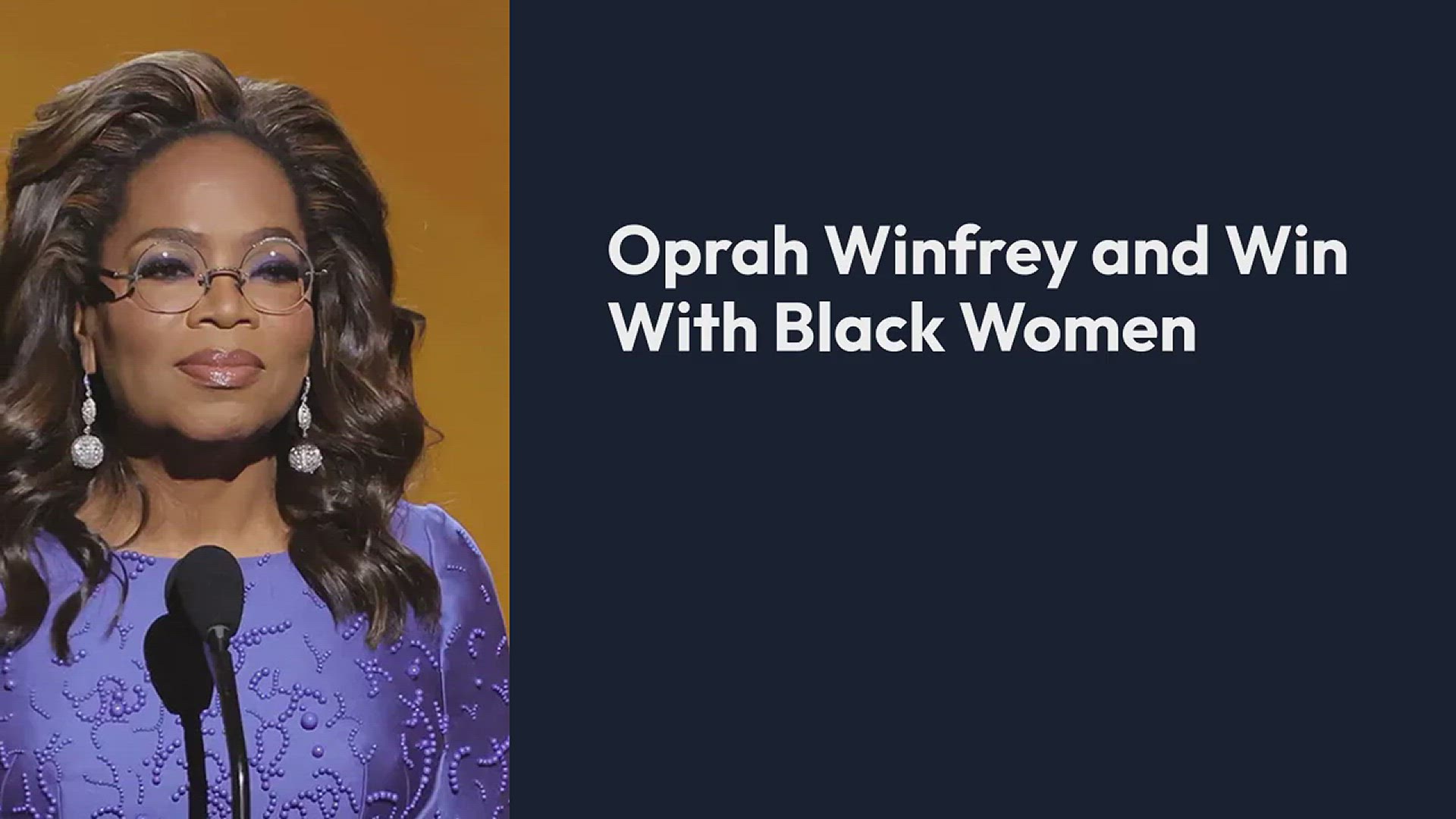 Oprah Winfrey and Win With Black Women Will Unite Zooms for Kamala ...
