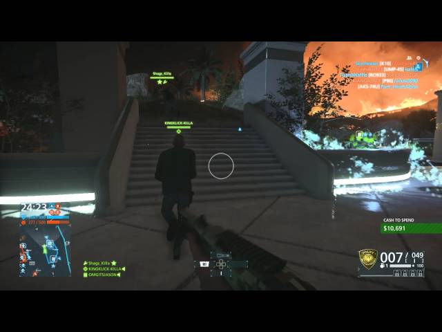 Battlefield Hardline - Large Conquest on Hollywood Heights Map: 870M ...