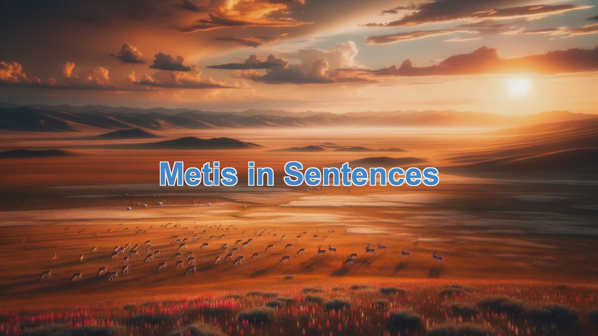 Metis In Sentences - Examples Of Metis In Sentences