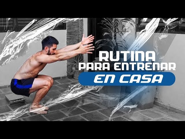 Rutina CUERPO COMPLETO para Entrenar En Casa... | Open Video