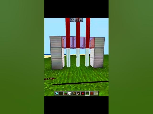 Minecraft laser door tutorial #minecraft #si... | Open Video