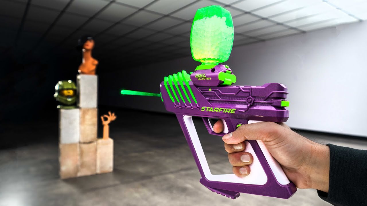 How Powerful is a Gel Blaster? | Open Video