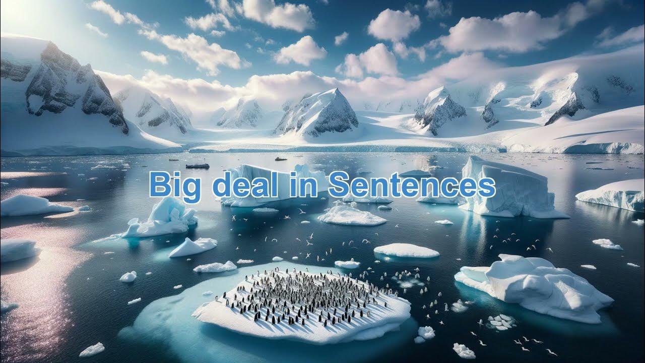 Big Deal In Sentences Example Of Big Deal In Sentences How To Use Big ...