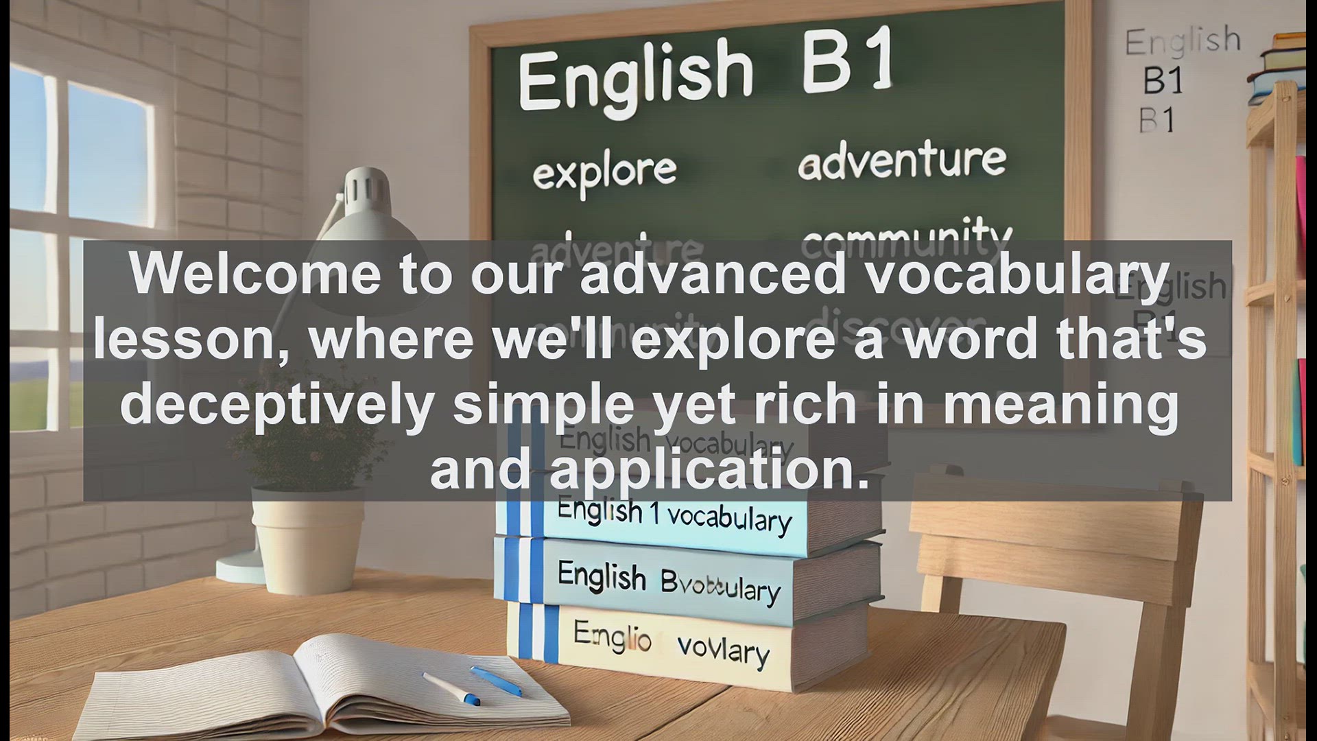 2500 Must Know CEFR B1 Vocabulary - Understa... | Open Video