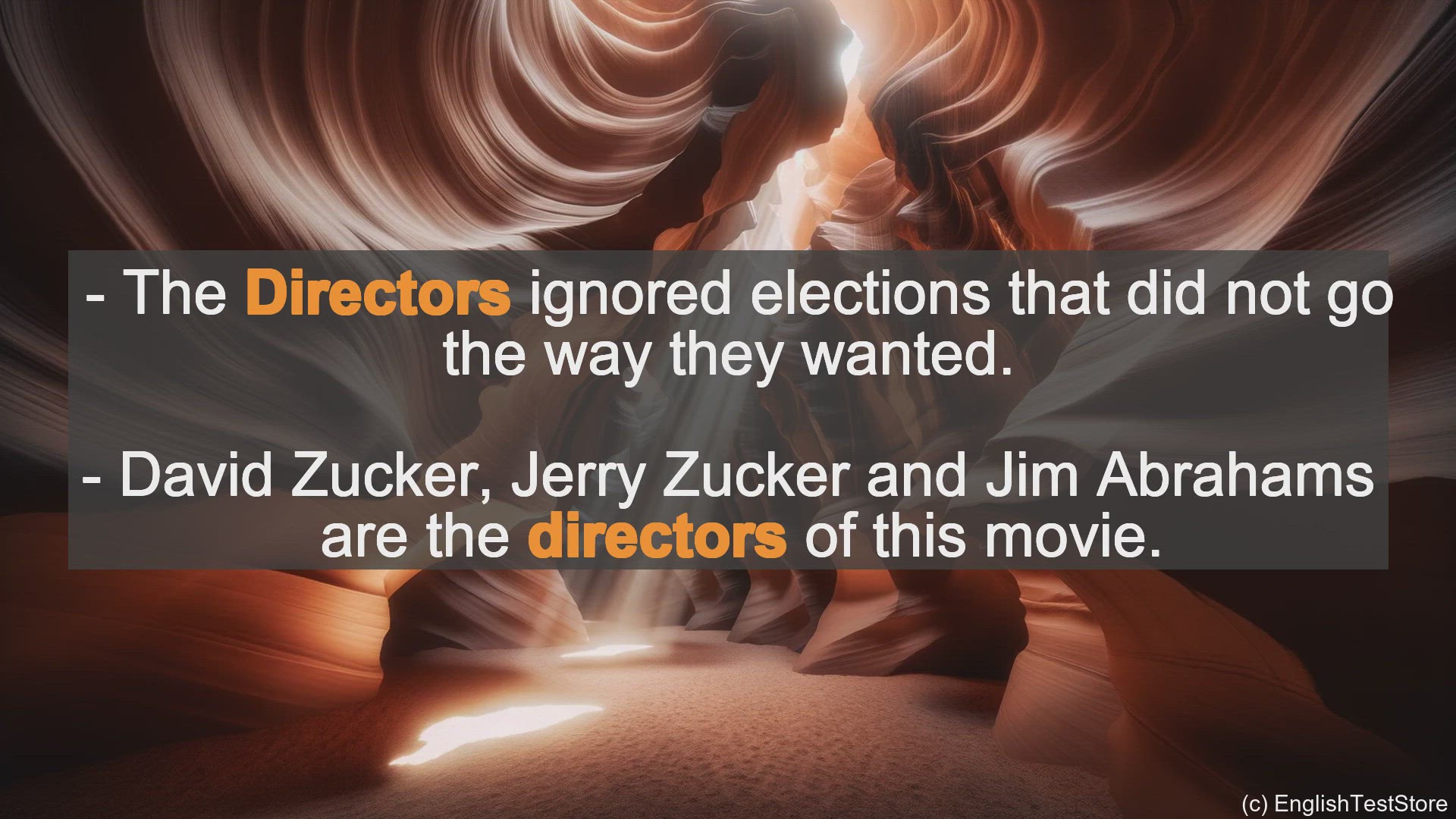 Directors In Sentences - Examples Of Directo... | Open Video