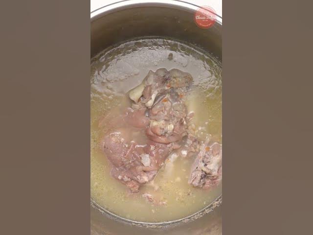 How to make Pig Foot Souse 😋 #food #cooking #soup | Open Video