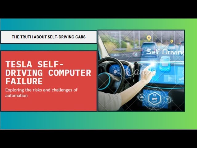 Tesla Self-Driving Computer Failure Explained | Causes, Risks & Updates ...