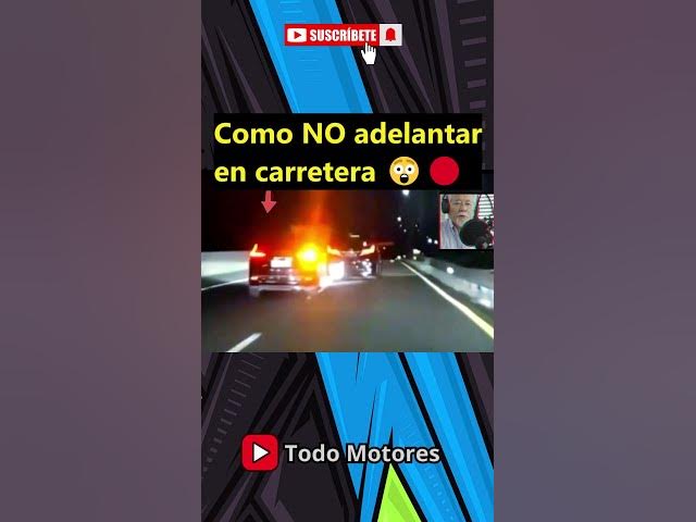 ⚠️¡Como NO debes adelantar en carretera! | Open Video