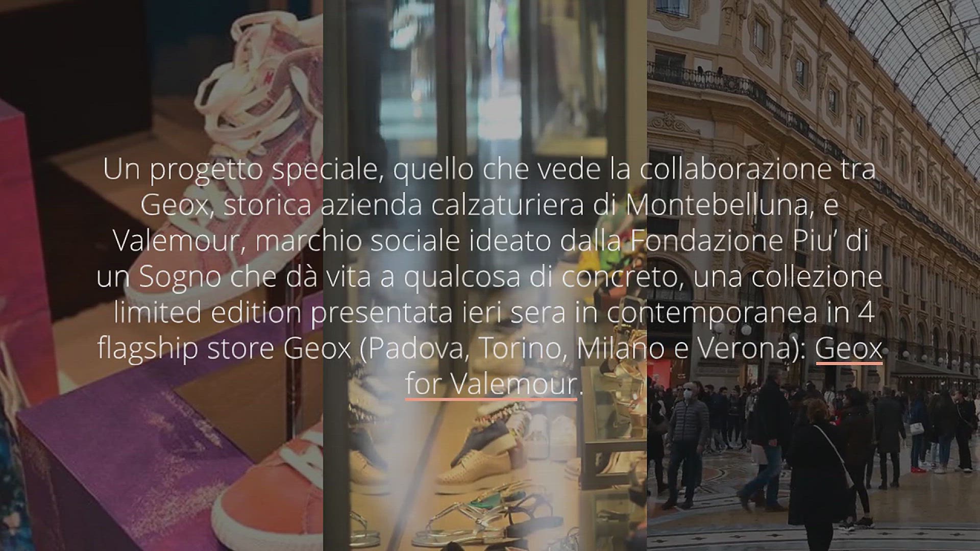 Geox for Valemour, la collezione limited edi... | Open Video